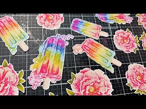 Trying Waterproof Inkjet Sticker Paper - DIY Stickers - Brother Scan 'n Cut Tutorial