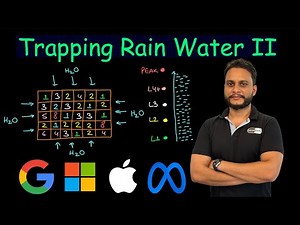 Trapping Rain Water II | Leetcode 407