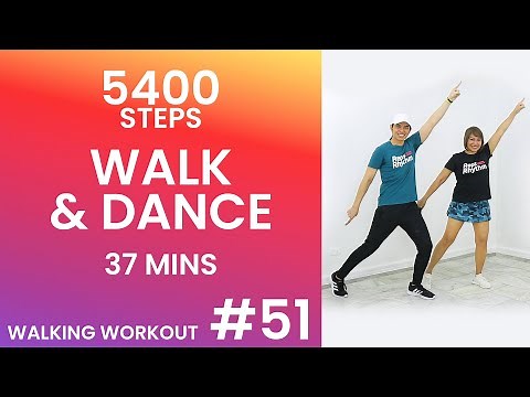 SUPER FUN DANCE CARDIO with MOM • 5400 Steps • 128-160 BPM • Walking Workout #51 • Keoni Tamayo