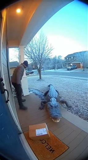 Frosty Mail Delivery Takes a Wild Turn