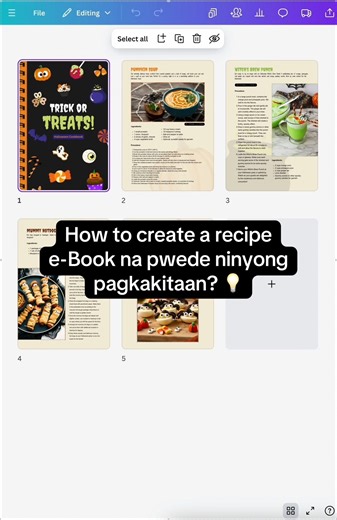 17K views · 191 reactions | [Tutorial] | How to create an e-Book recipe that you can sell on Raket.  #digitalproduct | Raket.PH | Facebook