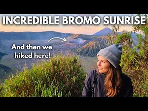 MOUNT BROMO TOUR: Hiking An ACTIVE VOLCANO On Java, Indonesia (what to expect!)