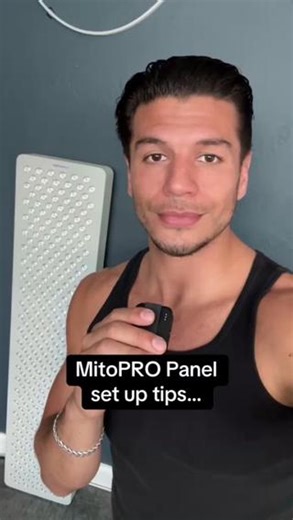 Mito Red Light | Red Light Therapy | Just got your MitoPRO X Series panel? Here's how to set it up for the best red light experience! ✅ Find the perfect spot for your panel 📲... | Instagram