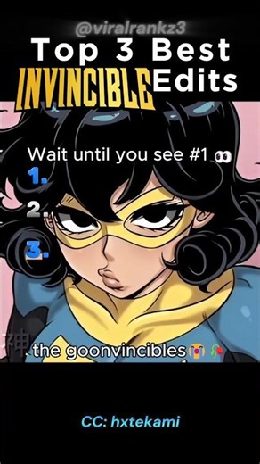 Ranking the Best Invincible Variants Edits PART 3