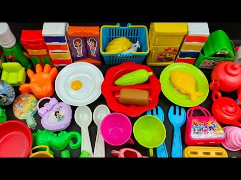 5.03 Minutes Satisfying with Unboxing Hello Kitty Kitchen Set | Cute Tiny Mini ASMR Cooking Toys