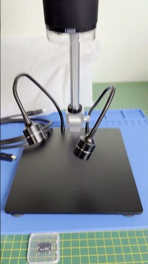 Tomlov TriL110 10 1 LCD HDMI Digital Microscope Unboxing