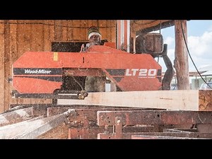 LT20 sawmills cutting structural timber in Zambia - Wood-Mizer Africa