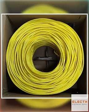 Comscope CAT6 UTP 300 Meters 1 Roll , LAN Cable, Ethernet Cable, Data Cable, Internet Cable, CAT ...