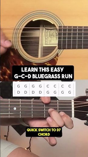 Easy Bluegrass Lesson over G C D