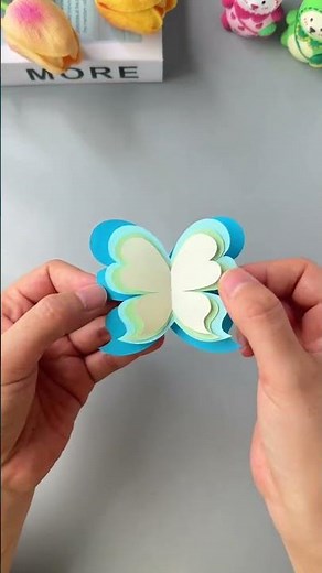 Teacher's Day: Handmade Butterfly Greeting Card