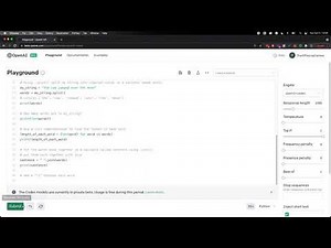Openai Codex Writes Simple Python - With Some Help ;)