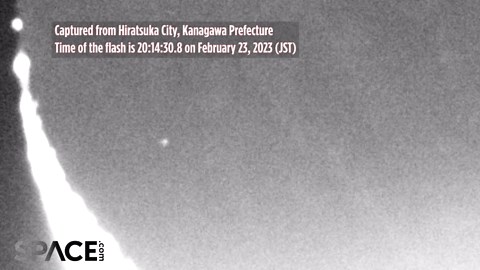 Space Rock Slammed Into Moon - The Explosion Was Seen From Japan