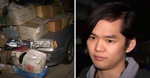 Neighbors Up In Arms As Hoarder's Pile Of Trash Grows 8 Feet High In Driveway & Outside His Mother's House