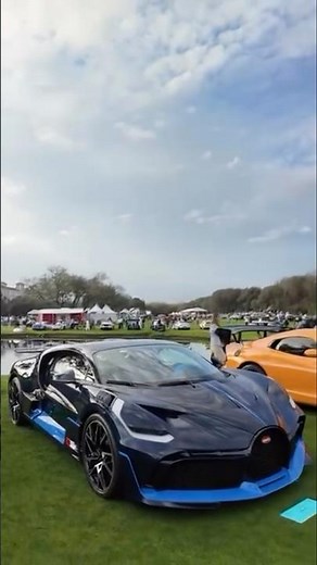 Taking an exclusive walk around the iconic Bugatti Divo at #TheAmelia