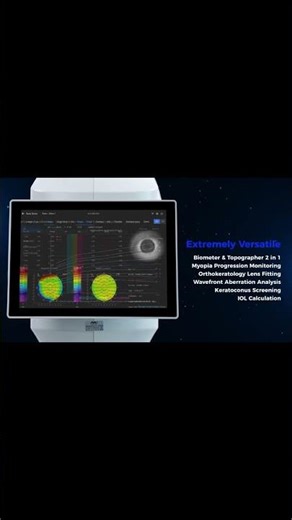 Most advanced Optical Biometer with 1060 nm wavelength & AI-Powered PearlDGS IOL Formula
