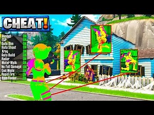 MY SQUAD PARTNER IS A FORTNITE HACKER! FORTNITE AIMBOT AND WALL HACKS! Fortnite Hacks Season 6!