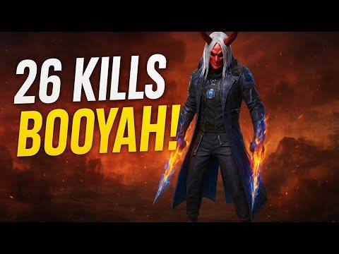 This Match Was PURE CARNAGE 😈 26 Kills + Booyah | Free Fire Highlights