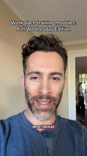 Ash Wednesday Workplace Humor Training