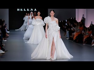 Helena Bridal Spring 2025 | Barcelona Bridal Fashion Week - 4K