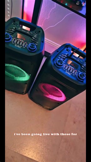 Nova Portable Rechargeable Karaoke Bluetooth Speaker by Fuzix – Dual Wireless Microphones, Dynamic LED Lights, FM Radio, USB, Micro SD with Remote Audio Card Remote Control