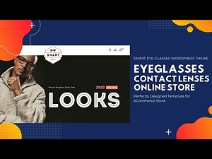 Sunglasses & Eye Glasses Online Shop Website | Smart Eye Glasses WooCommerce WordPress Theme