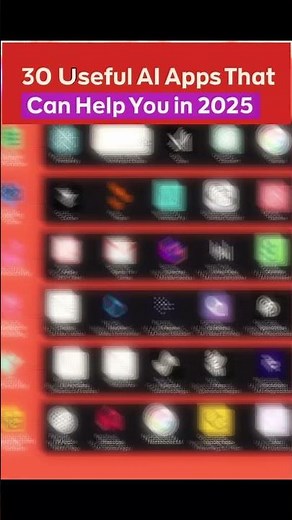 Top 30 AI Apps You Must Use in 2025 ⚡️