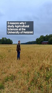 89K views · 89 reactions | Study for a master's degree in Finland. Apply for the Master's Programme in Agricultural Sciences. Application period 2–16 Jan 2026. | University of Helsinki | Facebook