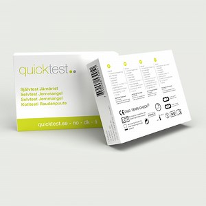 Järnbrist-test | Kolla järnbrist själv | Quicktest