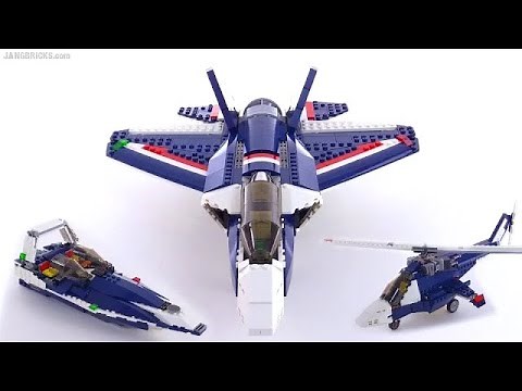 🔄 LEGO Creator 2015 Blue Power Jet 3-in-1 review! 31039 re upload