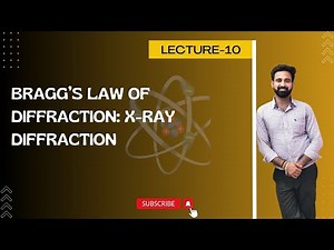 L10: Bragg's Law of Diffraction: X-Ray Diffraction