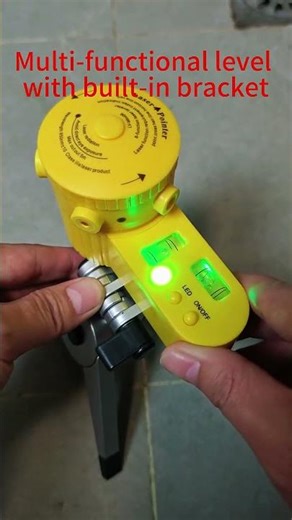 Hardware tool accessories Multi-functional level with built-in bracket