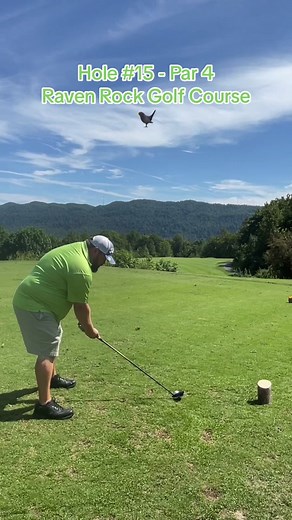 Hole #15, #par4 #birdie #ravenrockgolfcourse #golfinthemountains #golf #golfing #golftiktok #golfingtiktok #destinationgolf @Srixon Golf @Titleist @Callaway @COBRA Golf