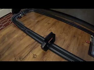 1/43 Carrera Go slot car track new additions to my track (Carrera Digital lap timer/counter)
