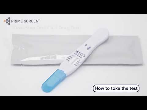 Prime Screen - Oral Swab Drug Test - Instruction