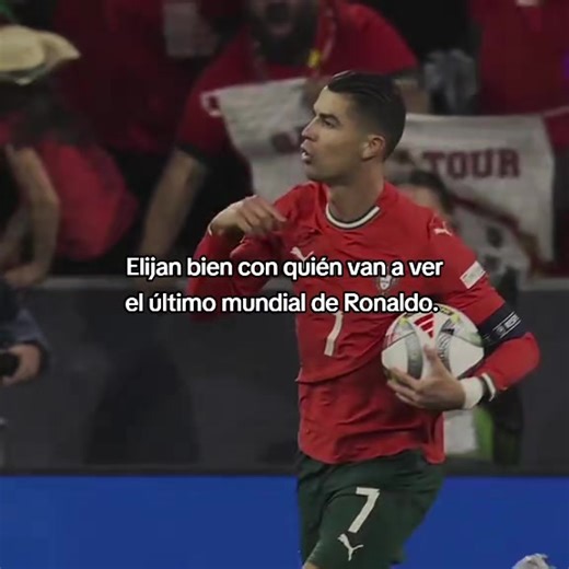 Elige bien con quién ver el último Mundial de CR7