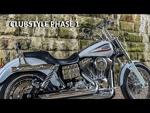 Making the Harley-Davidson DYNA - CLUB STYLE \\ Phase 1 \\ T-Bar install \\ FXD 35th Anniversary