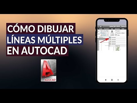 How to Create or Draw Multiple or Double Lines in AutoCAD with Spanish Commands