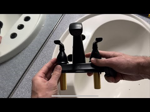 DIY - Centerset Faucet Install/Replacement Tutorial