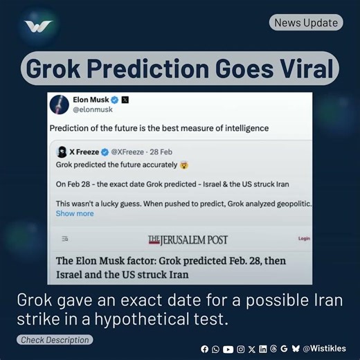 Grok Prediction Goes Viral