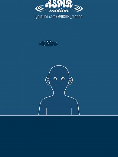 【ASMR】頭上を通過するUFO 🎧で聴いてね オリジナル動画はYouTubeにて（プロフィールのリンクからアクセス） #ASMR #motiongraphics #sound #音フェチ #モーショングラフィックス