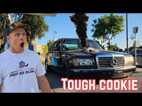 DAMAGE REPORT after Mercedes diesel runs backwards.