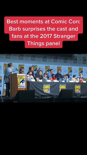 Shannon Purser Surprises Fans at Stranger Things Comic Con Panel
