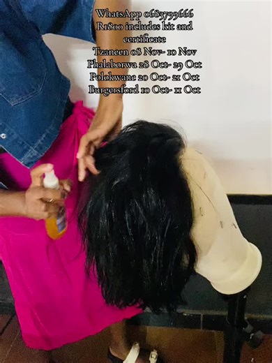 Training Course Schedule in Tzaneen and Polokwane