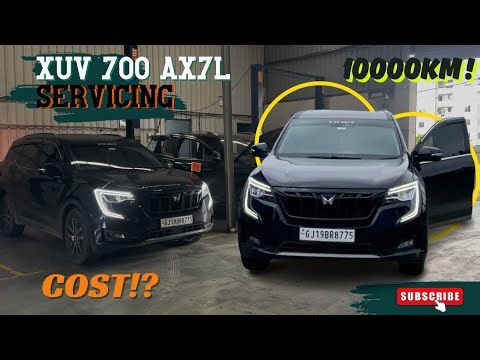 XUV 700 Service Vlog | Sunnyy Drives | Mahindra | Vlog #3