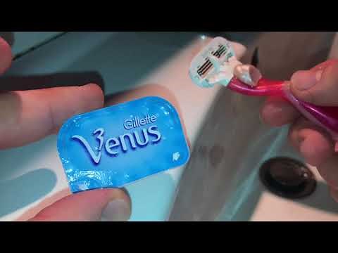 How to replace a Gillette Venus razor blade assembling DIY