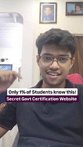 278K views · 1.6K reactions | This will shock you! This is the most awesome tool to get free courses/ free certificates that too by the Government of India #govtofindia #courses #freecertificate #certification #onlinecourses | TechnifyedOfficial | Facebook