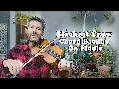 Blackest Crow - singing and playing chord backup