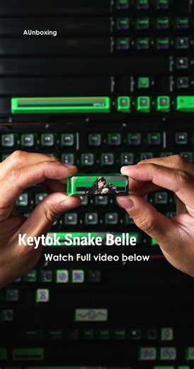 KeyTok Snake Belle x NuPhy Node75 | KOL Profile Dye-Sub PBT Keycaps ‪@KeyTok.studio‬ ‪@nuphystudio‬