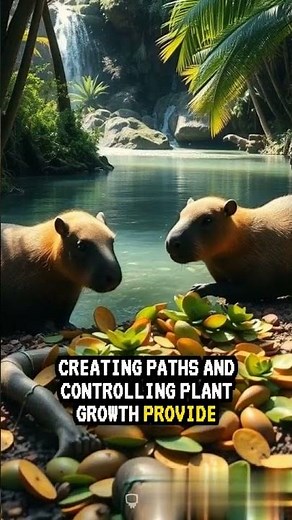 Capybara: The Chillest Animal on Earth 🐾🌿.