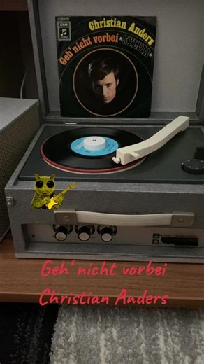 #gehnichtvorbei #christiananders #vinyl #plattenspieler #vintage